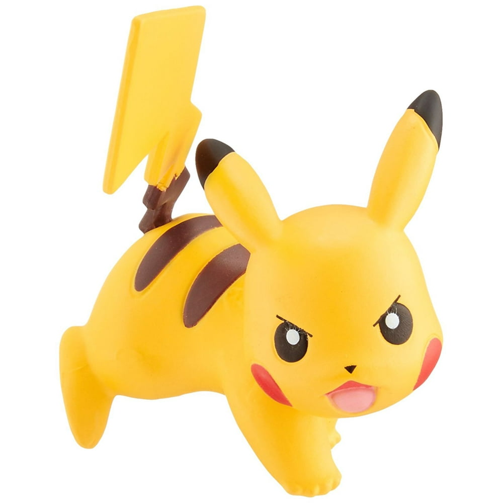 Takaratomy EX EMC-08 - 1.25" Mini Figure - Pikachu Battle Pose ...