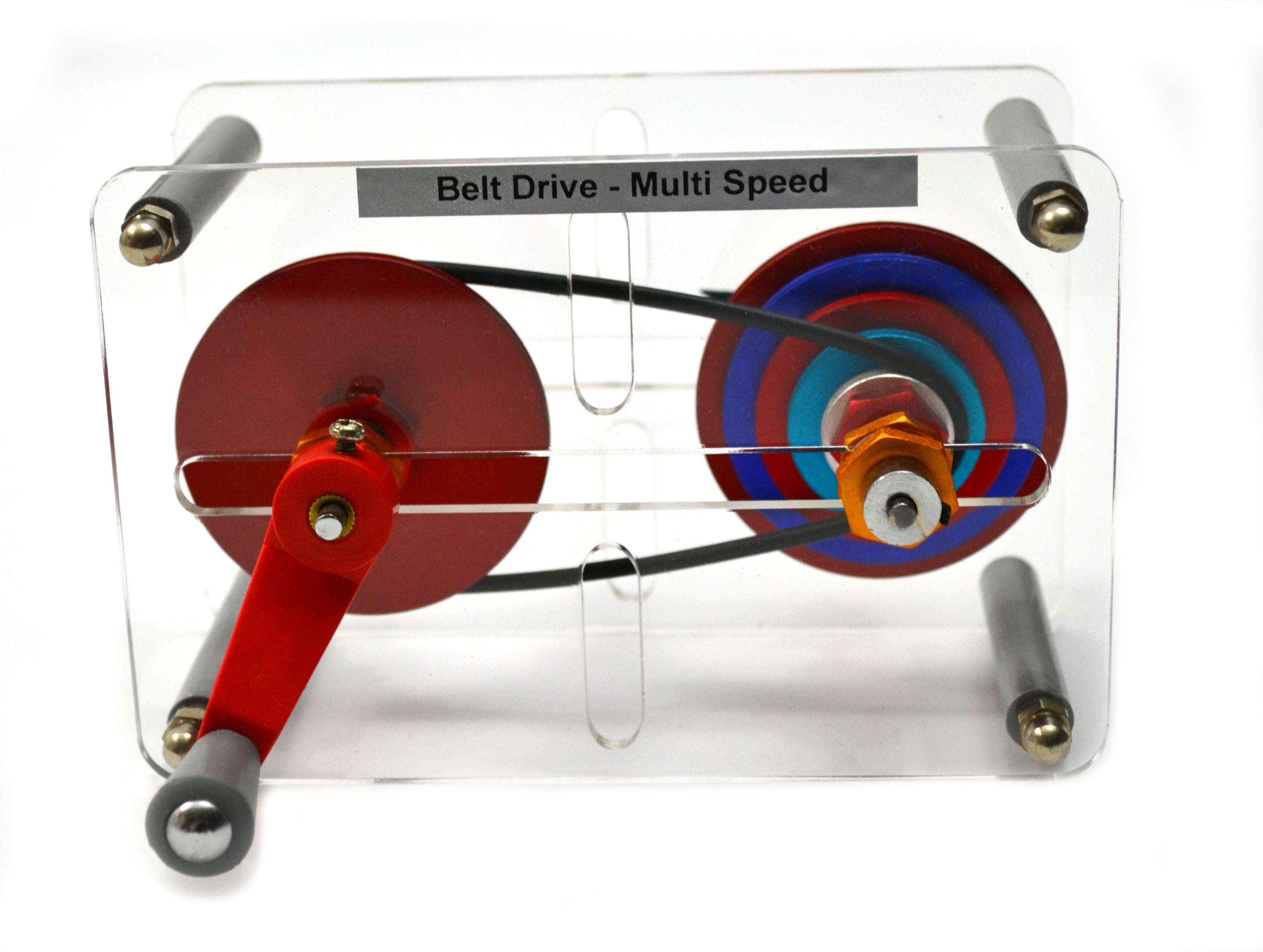 Eisco Labs - Mechanical Demonstration Model -Multispeed Drive belt ...
