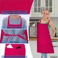 Bib Aprons 12 Pack Rose Red Adult Cooking and Crafting Use - Walmart.com
