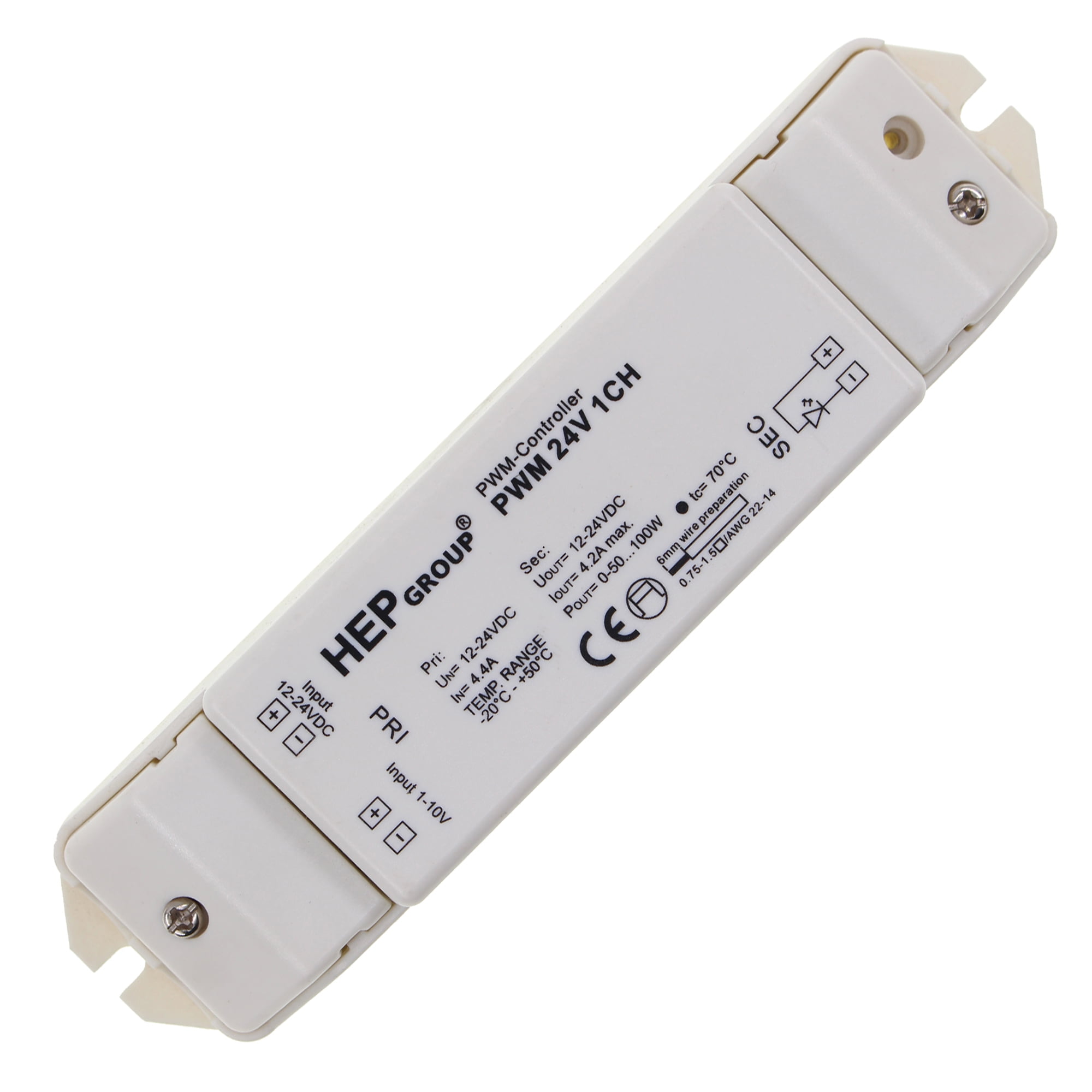 Buy HEP Group PWM-24V-1CH Electronic LED PWM Controller Module, 12 ...