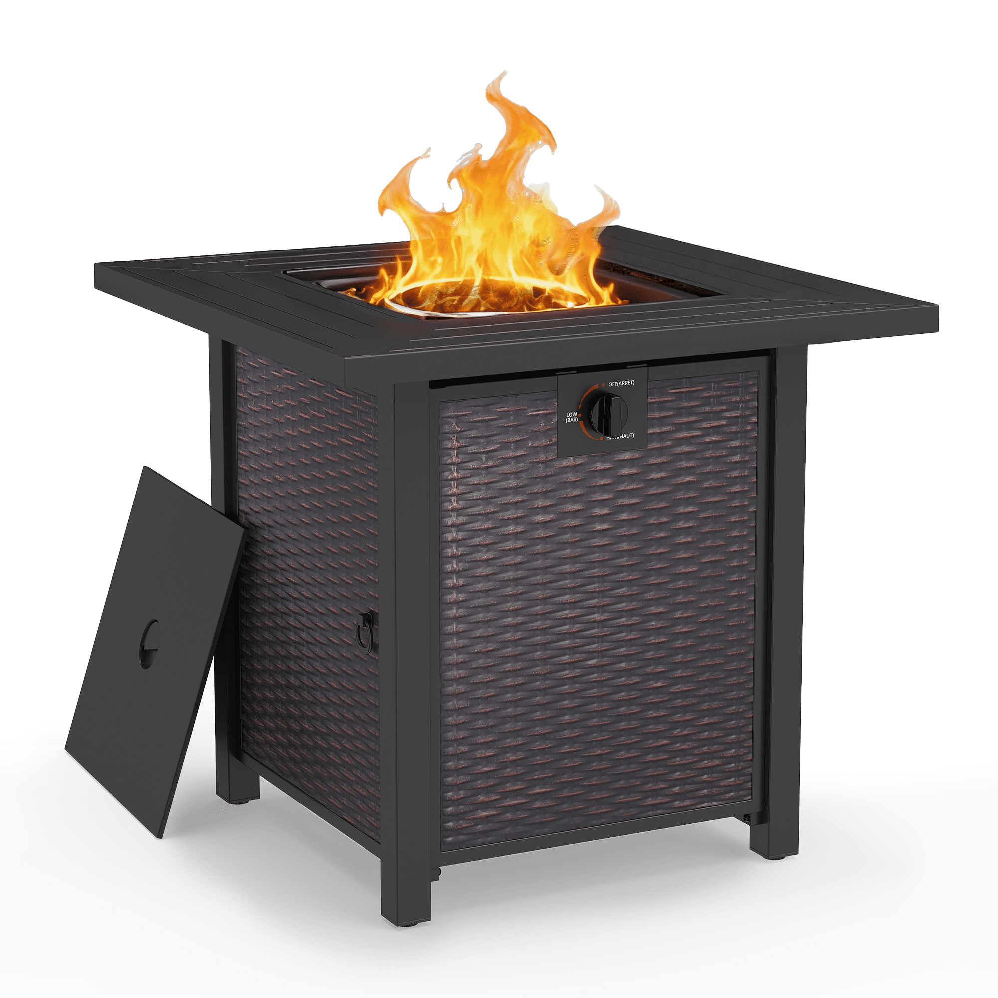 Click here for Foowin 28 Propane Fire Pit Table  2 In 1 Outdoor S... prices