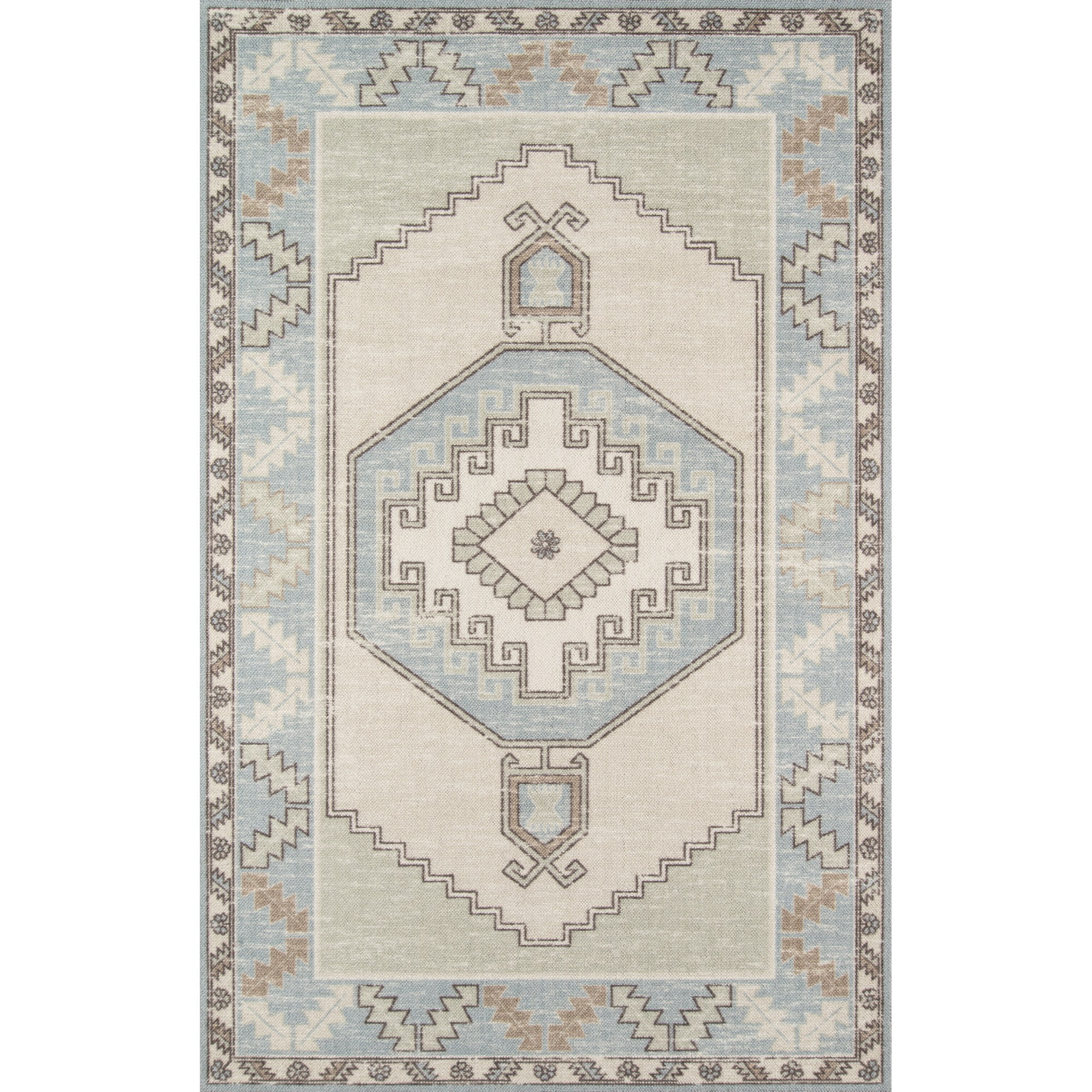 Momeni Anatolia Oriental Traditional Area Rugs, Blue - Walmart.com