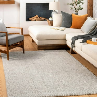 Hauteloom Horsley Living Room, Bedroom Area Rug - Bohemian Neutral ...