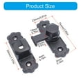 Adjustable Angles Door Latches Lock Heavy Duty Multipurpose Sliding ...