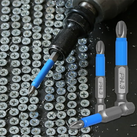 Anti-slip 50mm Screw Driver Bit PH1/PZ1/PH2/PZ2/PH3/PZ3 Drill Alloy ...