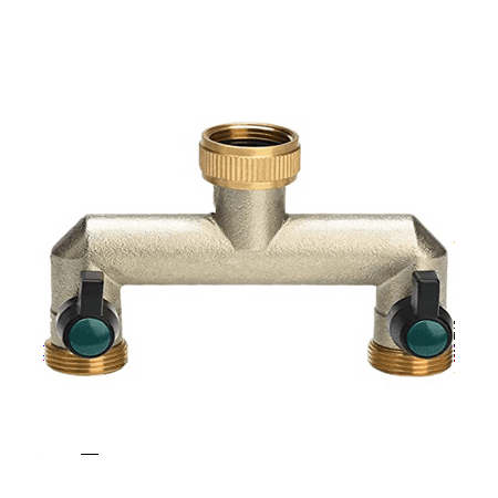 2 Path Valve for Garden Kitchen Tap, Brass Water Distributor Twice with ...