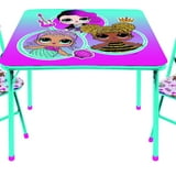 LOL Surprise! 3 Piece Kids Table and Chair Set - Walmart.com