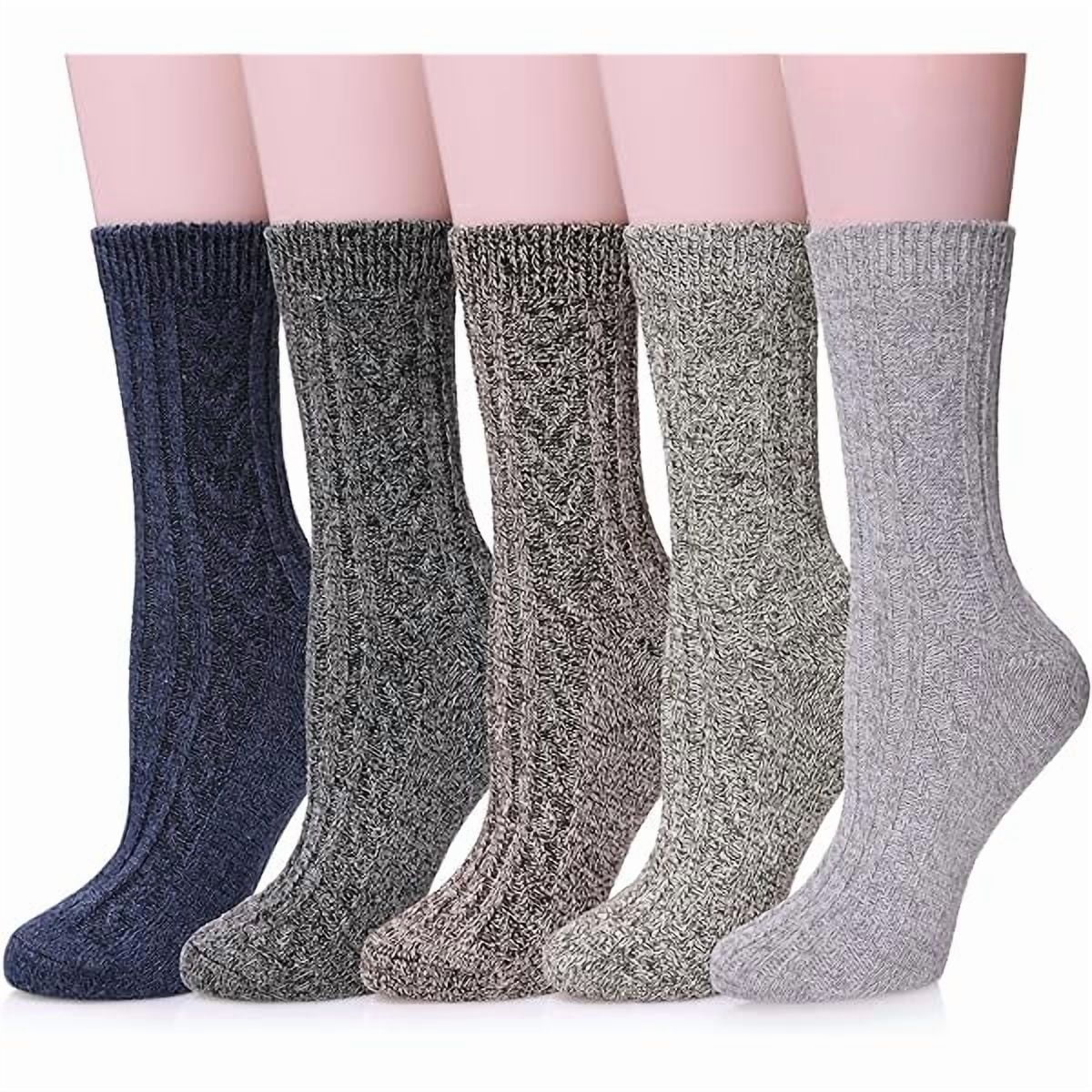 Click here for W829 Womens 5 Pairs Soft Thick Comfort Casual Cott... prices