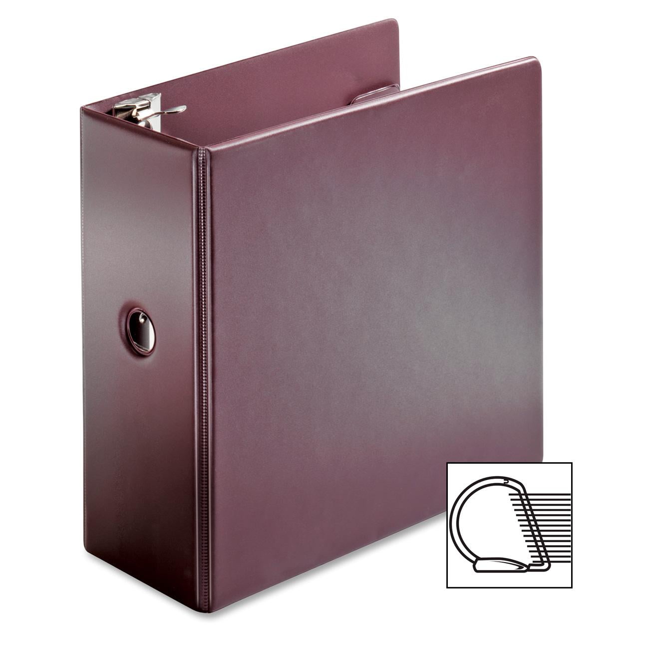 Cardinal SuperStrength Locking Slant-D Ring Binder, 5" Cap, 11 x 8 1/2 ...
