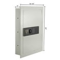 PARAGON SAFES Electronic Flat Wall Safe Box with Digital Keypad and 2 ...