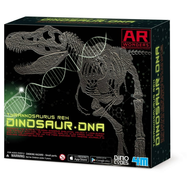 4M T-Rex Dinosaur DNA Skeleton Science Kit - Walmart.com - Walmart.com
