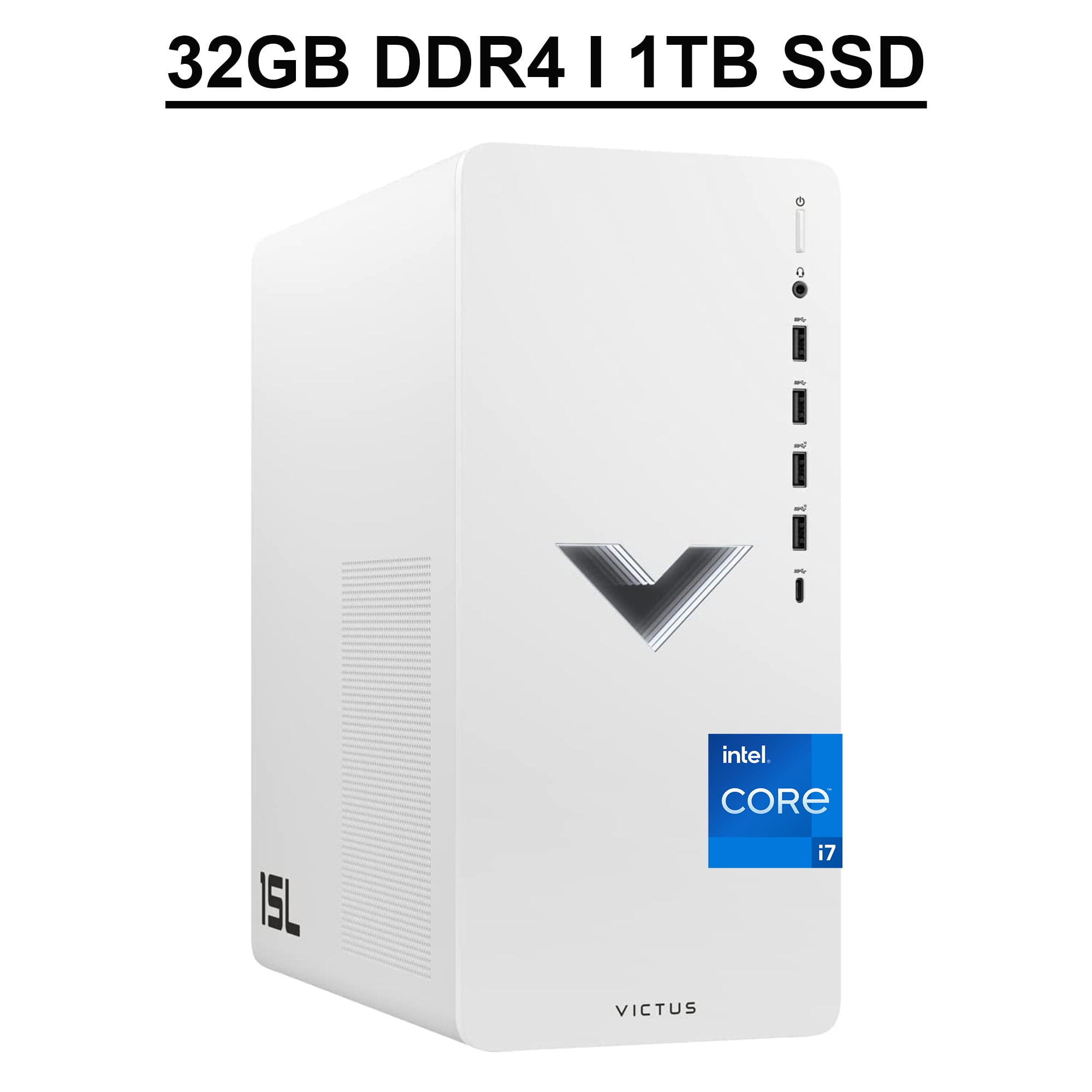 HP Victus 15L Gaming Desktop Computer 12th Gen Intel 12-Core i7-12700F ...