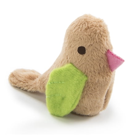 SmartyKat Chickadee Chirp Plush Toy for Indoor Cats & Kittens ...
