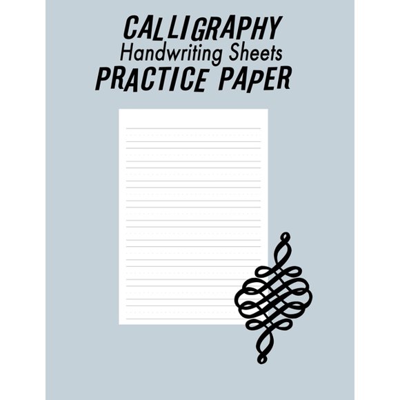 Practice Sheet Calligraphy