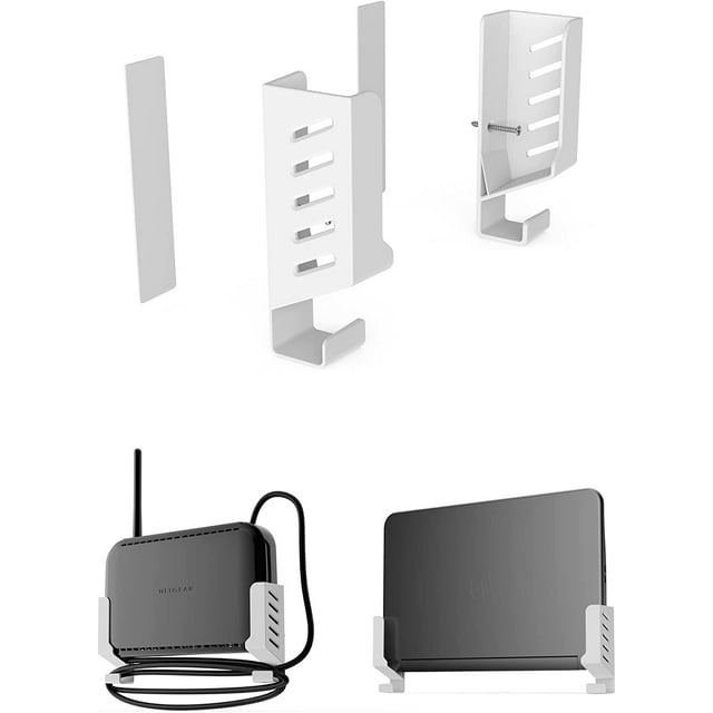 OFOCASE Laptop Wall Mount Cable Box Wall Mount Holder Router Wall Mount ...