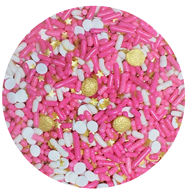 Candy Making Craft Supplies & Tools Edible Sprinkles Rose Gold Cookie ...