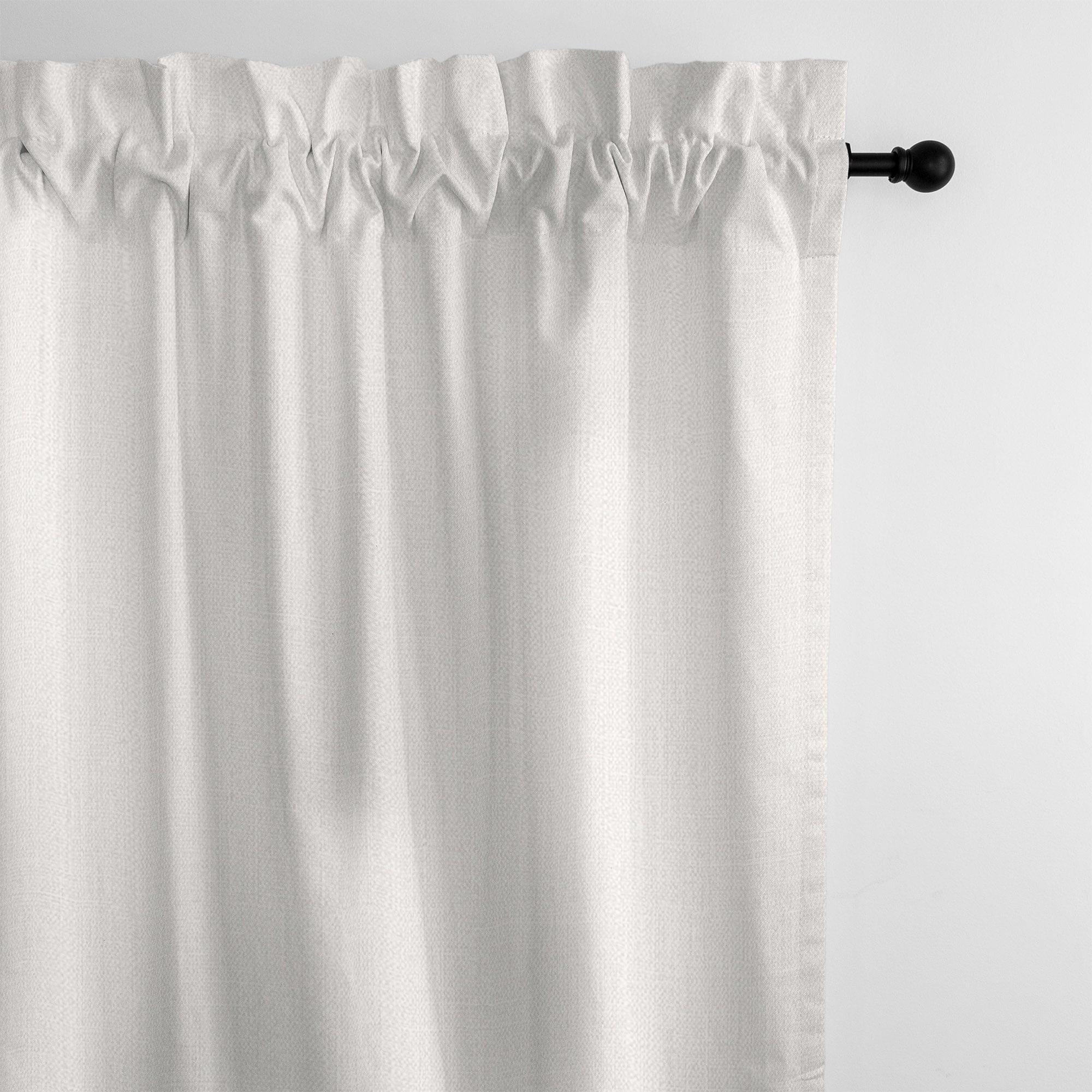 Sutton Pearl Pole Top Drapery Panel - Pair 50"x120" - Walmart.com