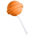 12PCS Summer Dessert Mold Reusable Lollipop Shaped Silicone Popsicle ...