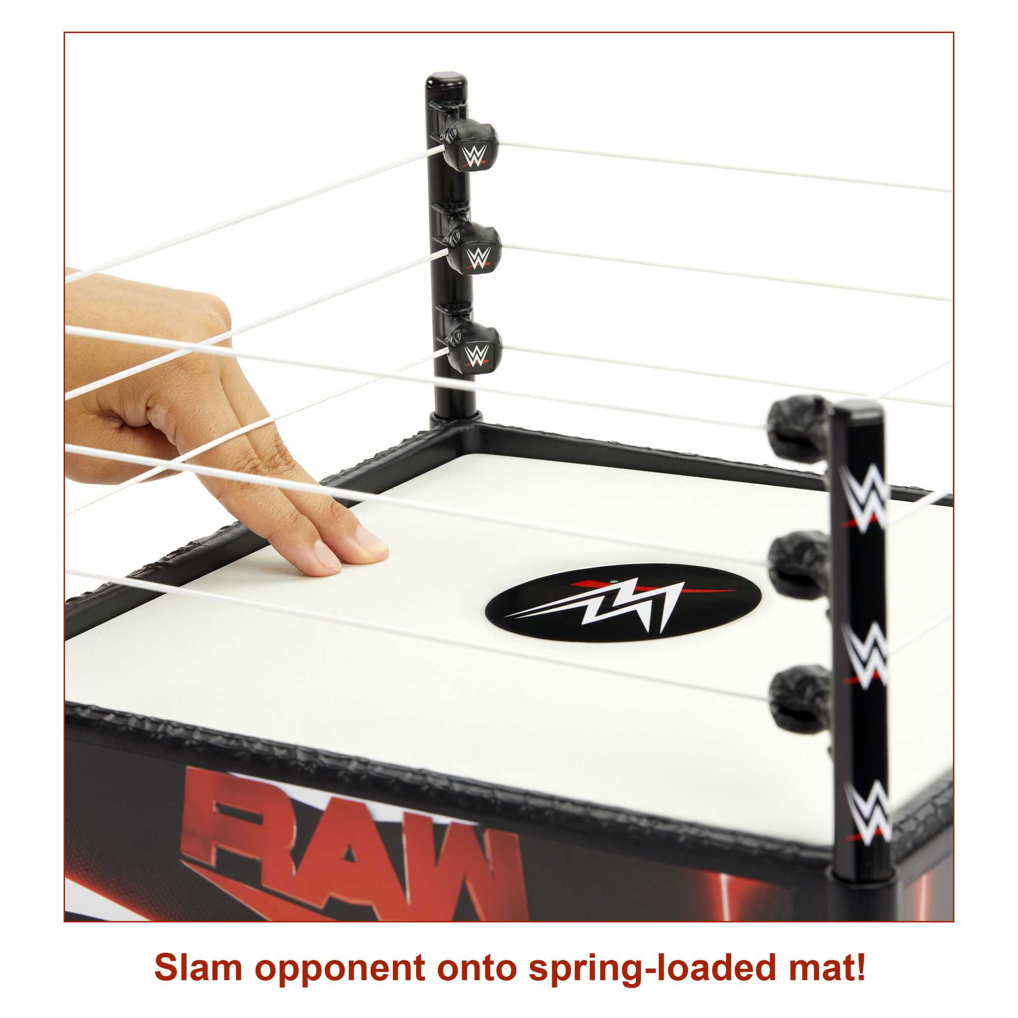 Toy Set Mattel WWE Superstar Ring With Labels - Main Event RAW, Spring ...