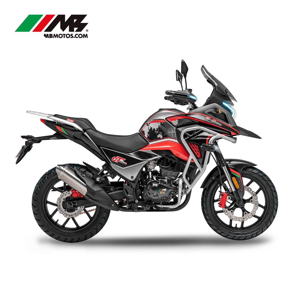 Motocicleta Adventure MB GT Performance 300cc Negro/Rojo 2024 | Bodega ...