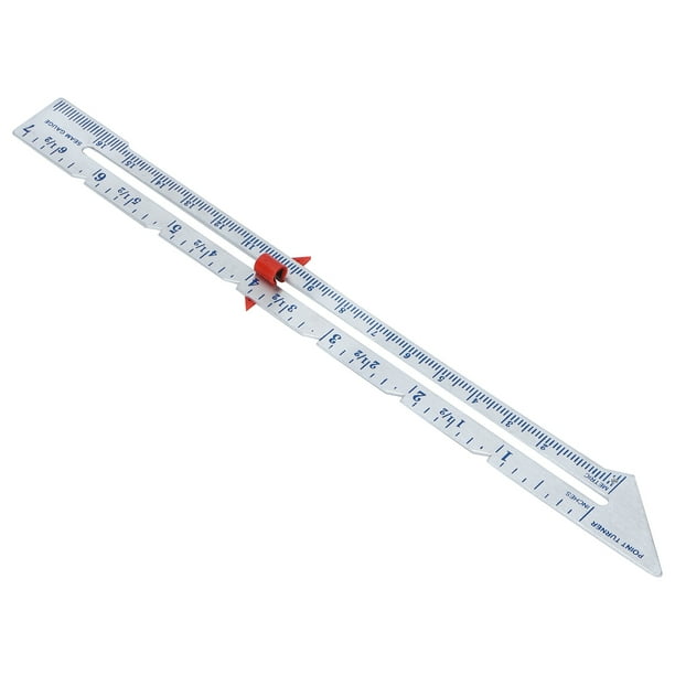 Sewing Ruler,Quilting Ruler Seam Allowance Quilting Ruler Sliding Gauge ...