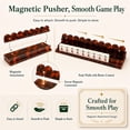 Scalloped Mahjong Racks, Acrylic American Mahjong Tile Holders with ...