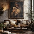 Affixzi Good Shepherd Art Home Decor Vintage Poster Lamb Print Rustic ...