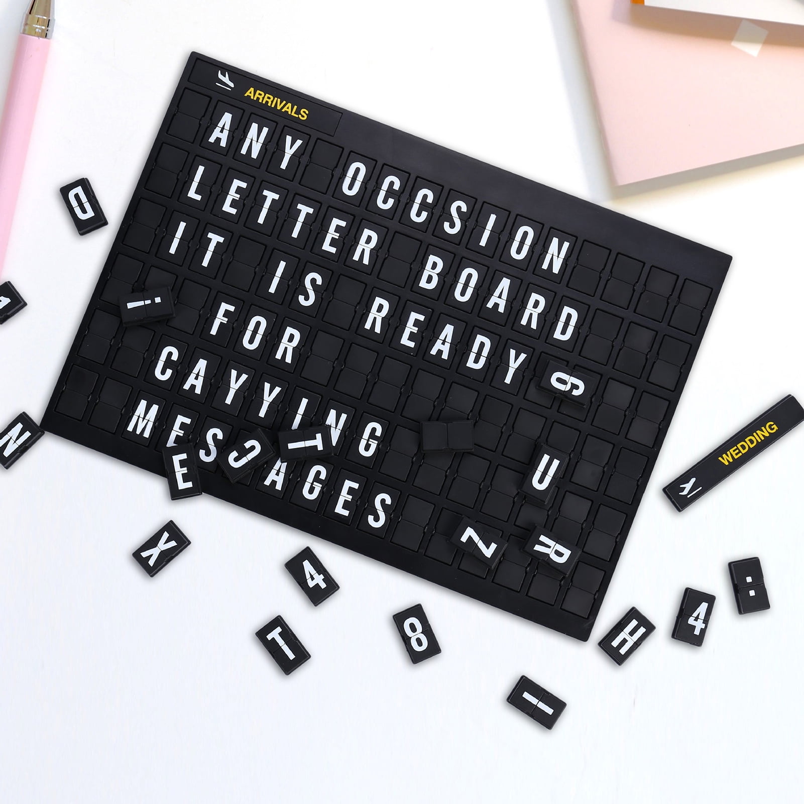 Exquisite Four Themes Alphabet Puzzle Message Board Set - ABS Message ...