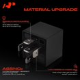 A-Premium 24V 40A 5-Pin SPST Relay with Wiring Harness & Bracket for ...