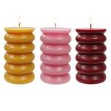 Better Homes & Gardens Unscented Pillar Candles 3 Pack 3x5 Inches ...