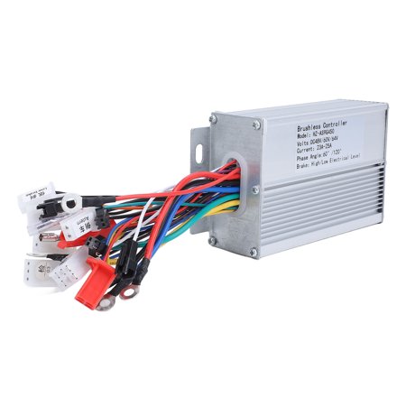450W Motor Brushless Controller, High Temperature Resistant Wire 48V 60V 64V Electric Bike ...