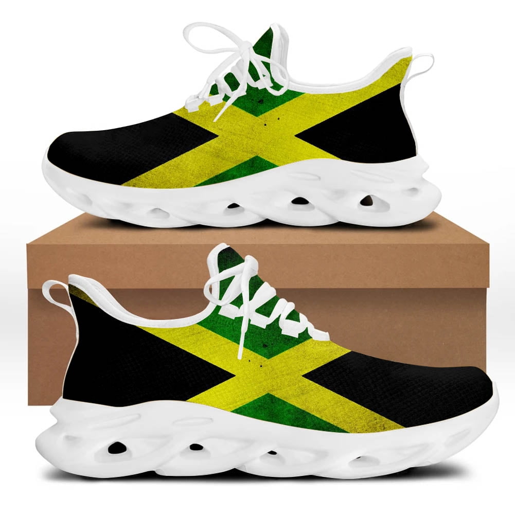 Zapatillas de deporte con plataforma y estampado de la bandera de ...