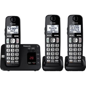 Cordless Phones 3 Handsets