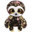 TY Beanie Boo Dangler Sloth 6" Sequin Plush - Walmart.com