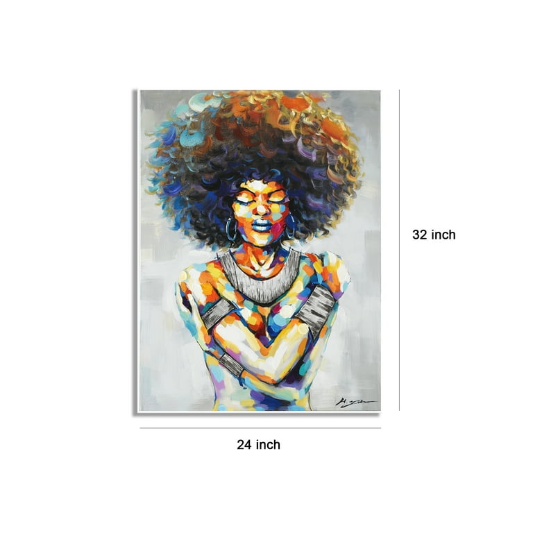 Portrait Paintings Of African Women