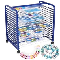 Stack-N-Dry Spring Loaded Drying Rack - Perfect For an Art Organizer ...