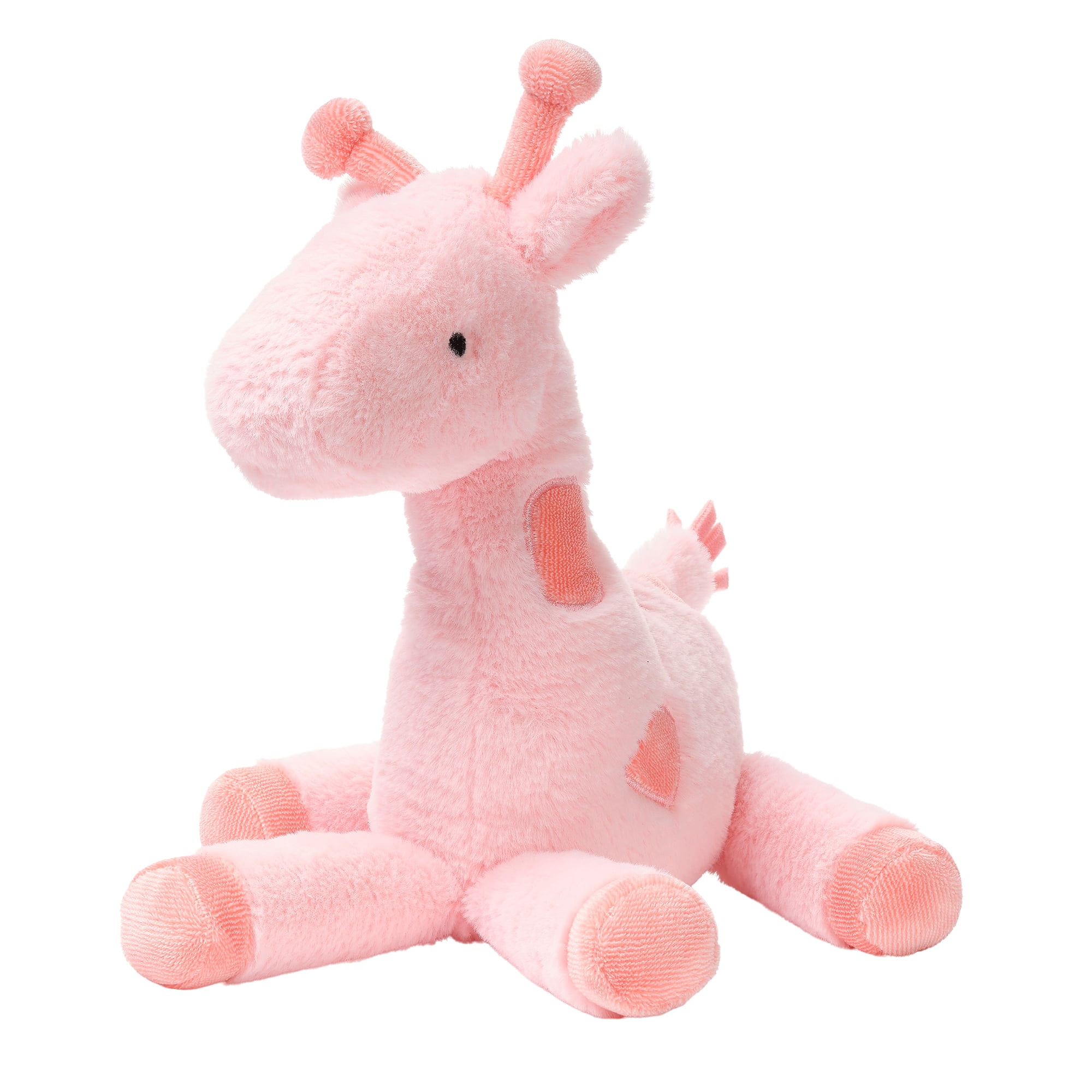 Lambs & Ivy Snuggle Jungle Pink Giraffe Plush Stuffed Animal Toy ...