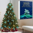 ICQOVD 2025 Sea Glass Life Advent Calendar 24 Days Christmas Countdown ...