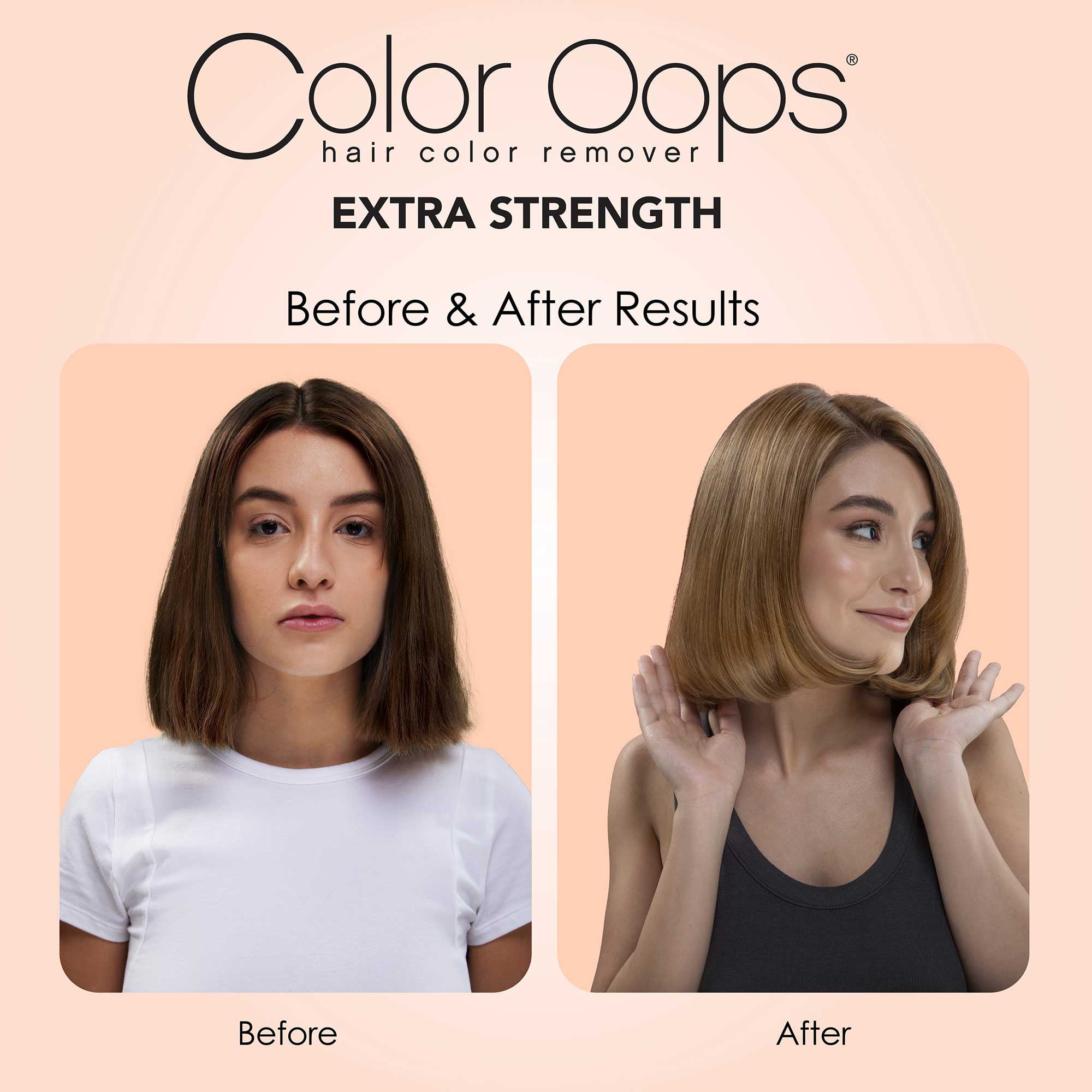 Color Oops Extra Strength Hair Color Remover Bleach Free Dye Corrector