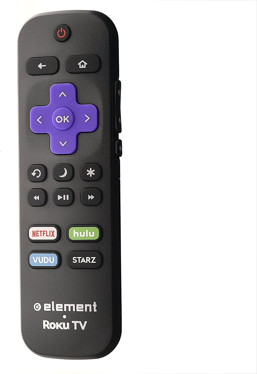 Element ROKU 101018E0011 Smart Ultra HD TV Remote Netflix HULU VUDU ...