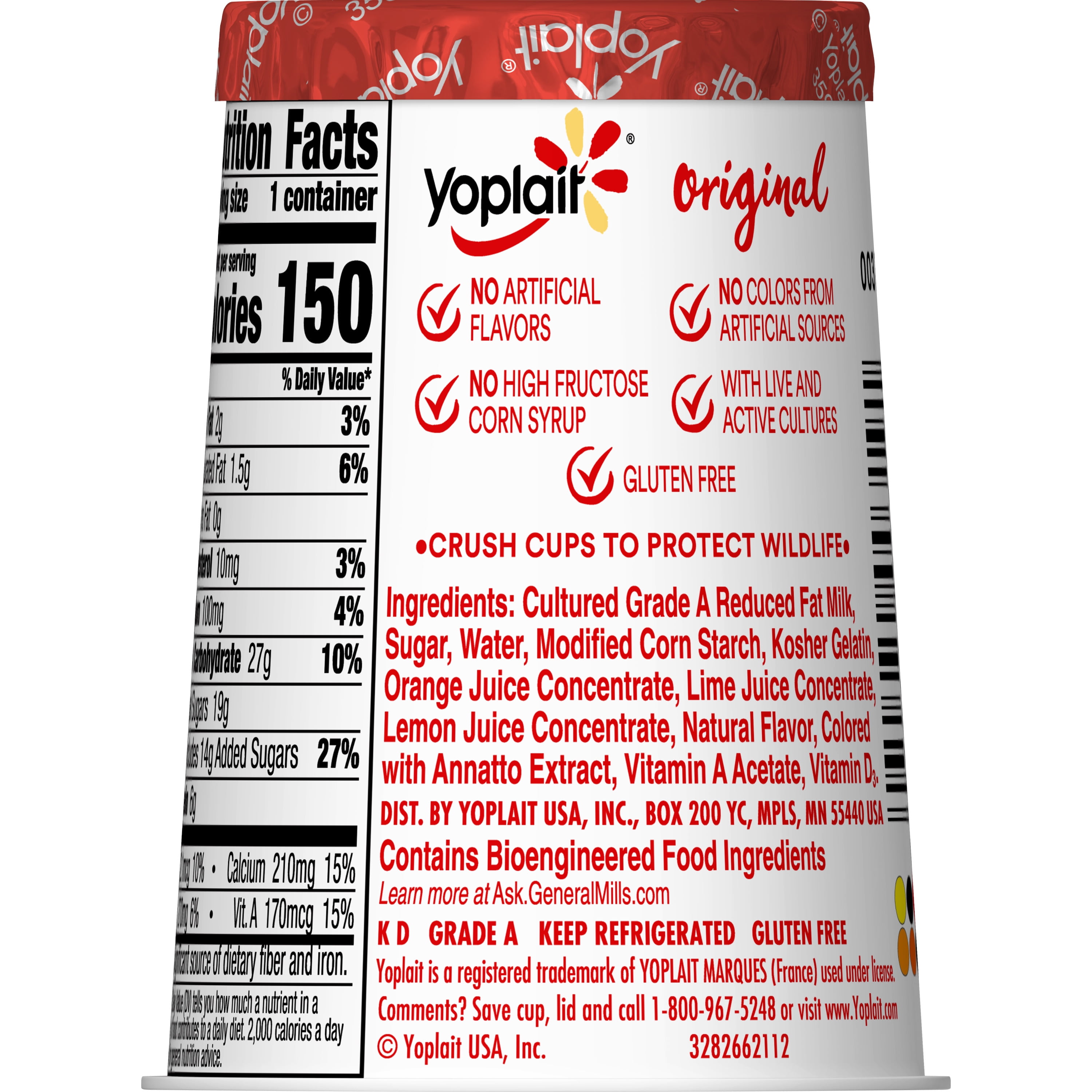 Yoplait Nutrition Data | Besto Blog