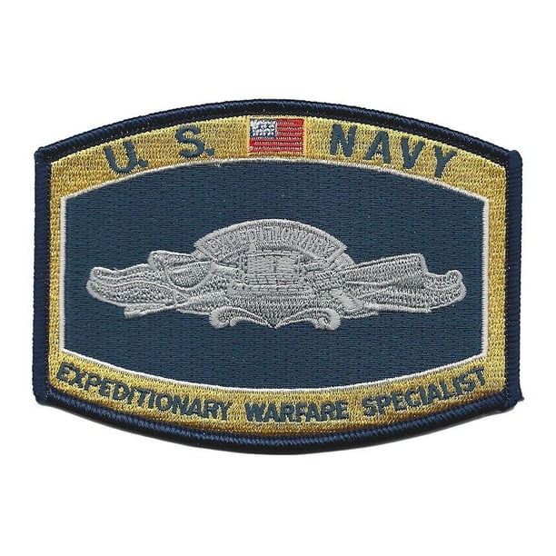 USN NAVY EXPEDITIONARY WARFARE SPECIALIST PATCH ENLISTED BADGE ...
