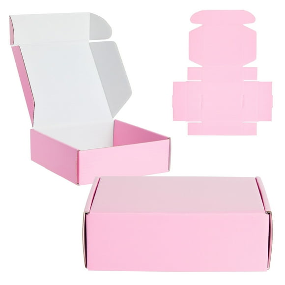 Pink Corrugated Boxes