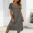 CIENVNSTG Summer Dresses for Women 2026 Vacation T Shirt Dress Casual ...