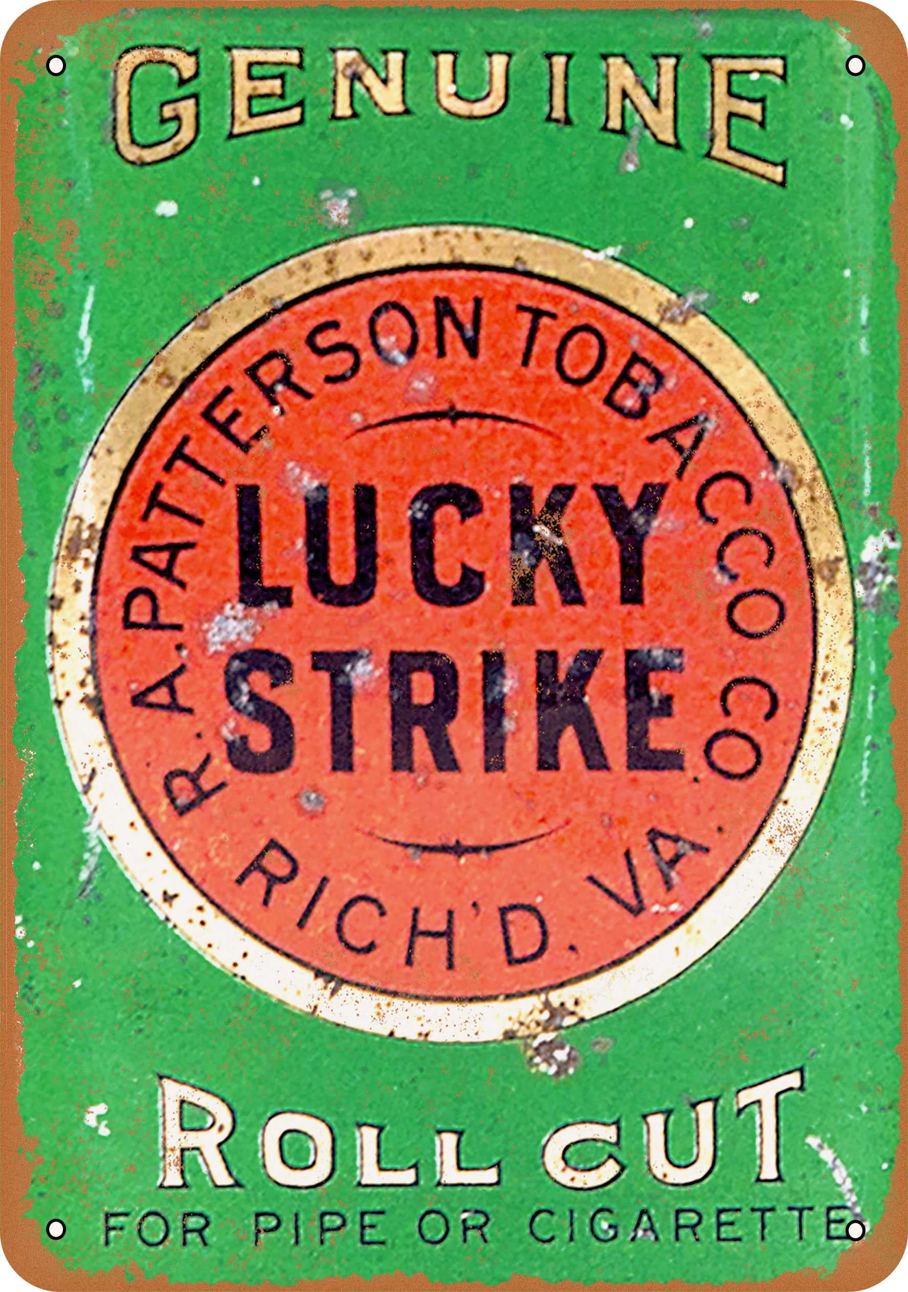 Pride In Tobacco Sign