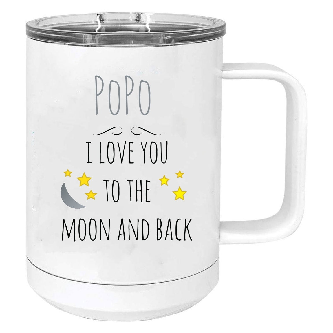 PoPo - I Love you to the Moon and Back Stainless Steel Vacuum Insulated ...