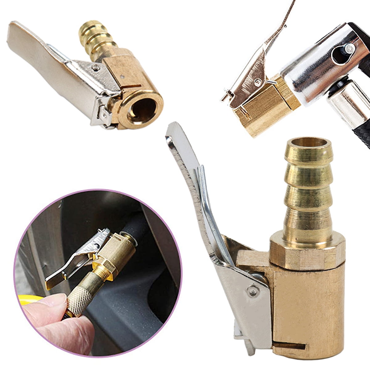 Car Air Pump T N Ar T Tire I Head V Clip C ￡0.99 thenationalherald.com