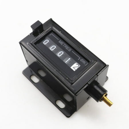 Mechanical manual counter with rotary knob Black | Walmart Canada
