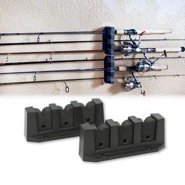 Attwood 12761-7 Vertical Mount Fishing Rod Holder, Set of 2 - Walmart.com