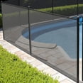 4 x 72 FT Pool Fence for Above Ground Pools, Safety Swimming Pool ...